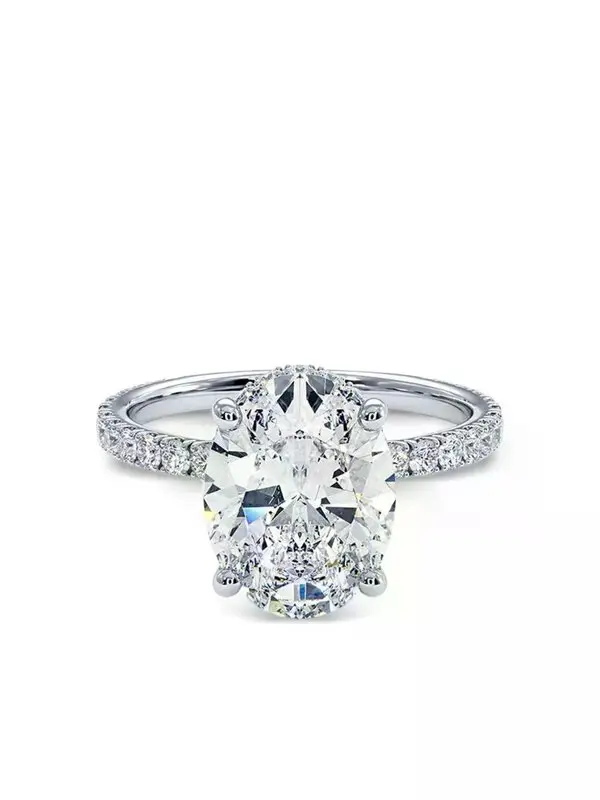 TILLA 14k White Gold Diamond Ring - Silver