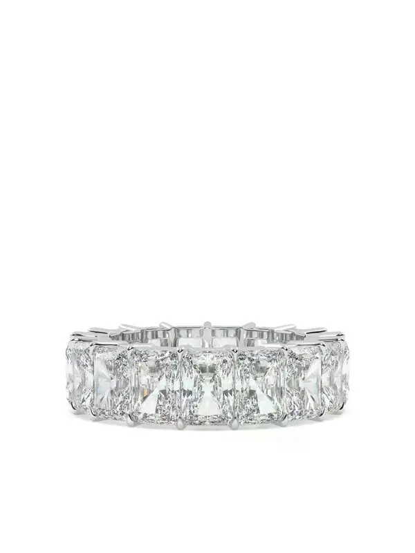 TILLA 14k White Gold Diamond Eternity Ring