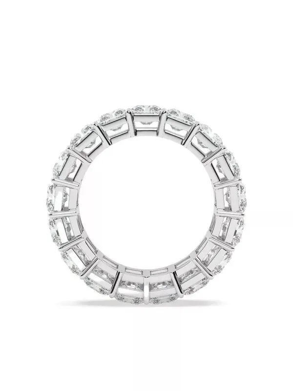 TILLA 14k White Gold Diamond Eternity Ring