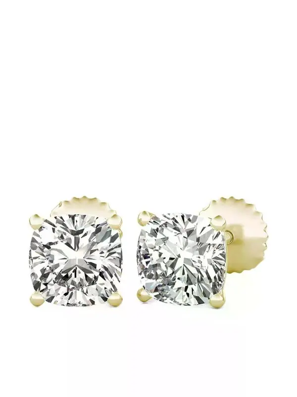TILLA 14k Yellow Lab-grown Diamond Stud Earrings - Gold