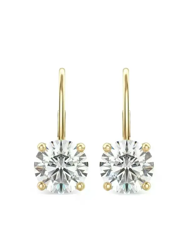 TILLA 14k Yellow Diamond Earrings - Gold