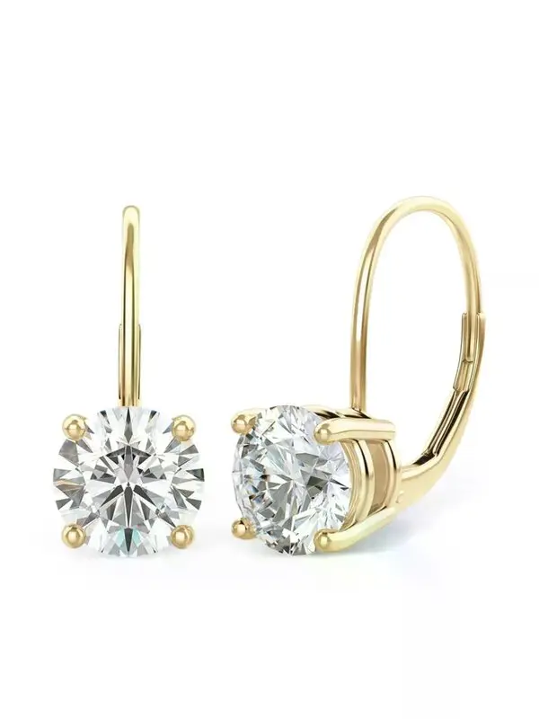TILLA 14k Yellow Diamond Earrings