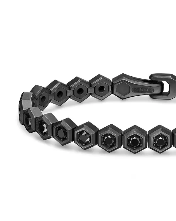 David Yurman Hex Pave Tennis Bracelet