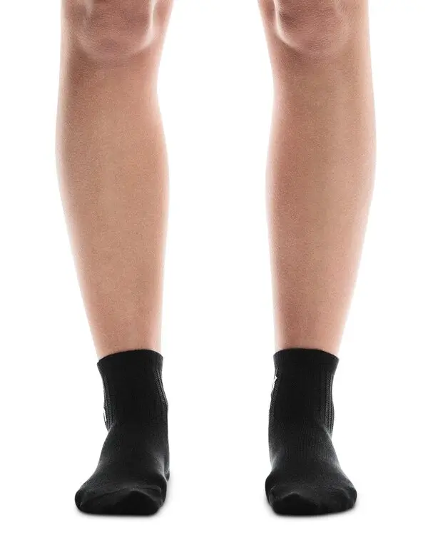 On Logo Mid Socks Pack Of 3 - Black