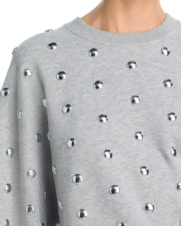 Cinq À Sept Studded Sweatshirt