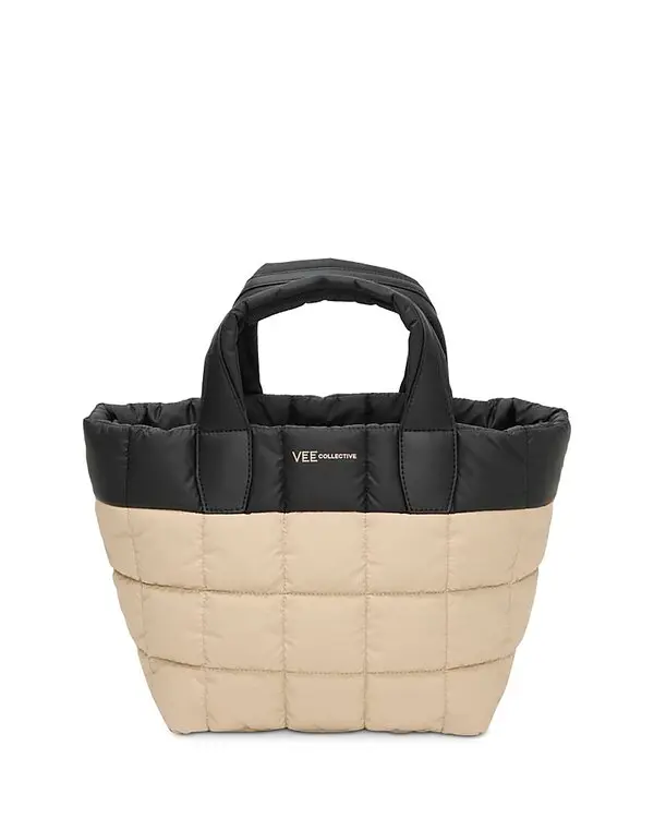 VEE COLLECTIVE Porter Small Quilted Nylon Tote
