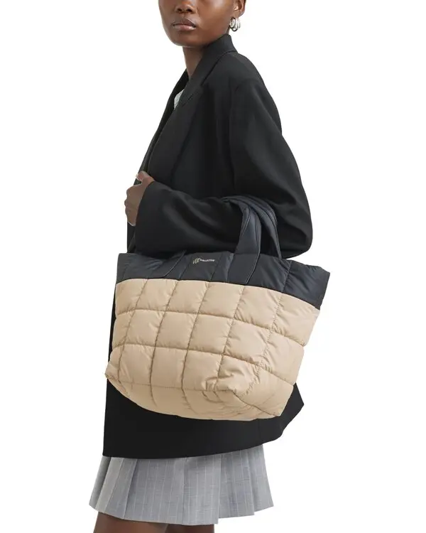 VEE COLLECTIVE Porter Small Quilted Nylon Tote