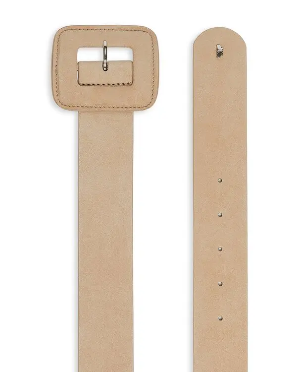 Max Mara Suede Belt - Mustard