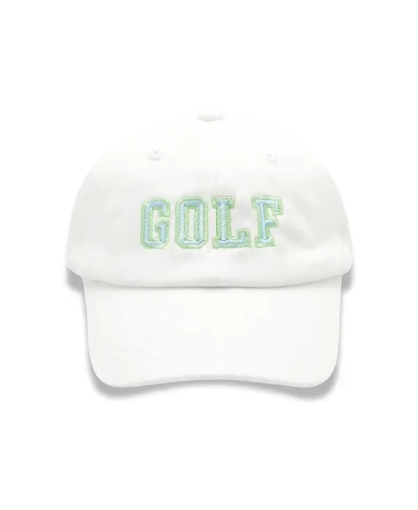 BITS & BOWS Golf Baseball Cap - White
