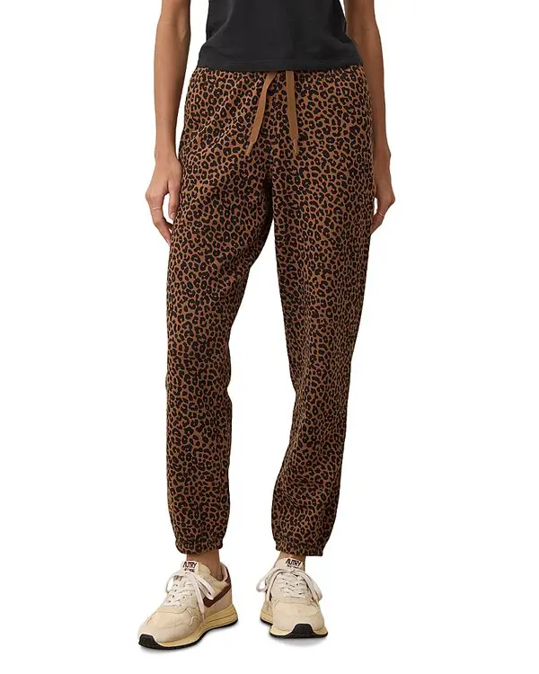 Marine Layer Cloud 9 Print Sweatpants - Leopard