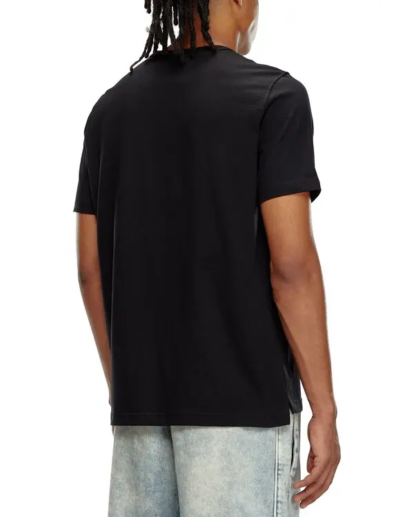 DIESEL® T-adjust-od Cotton Tee - Deep/black
