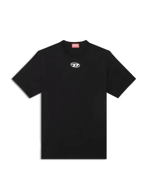 DIESEL® T-adjust-od Cotton Tee - Deep/black