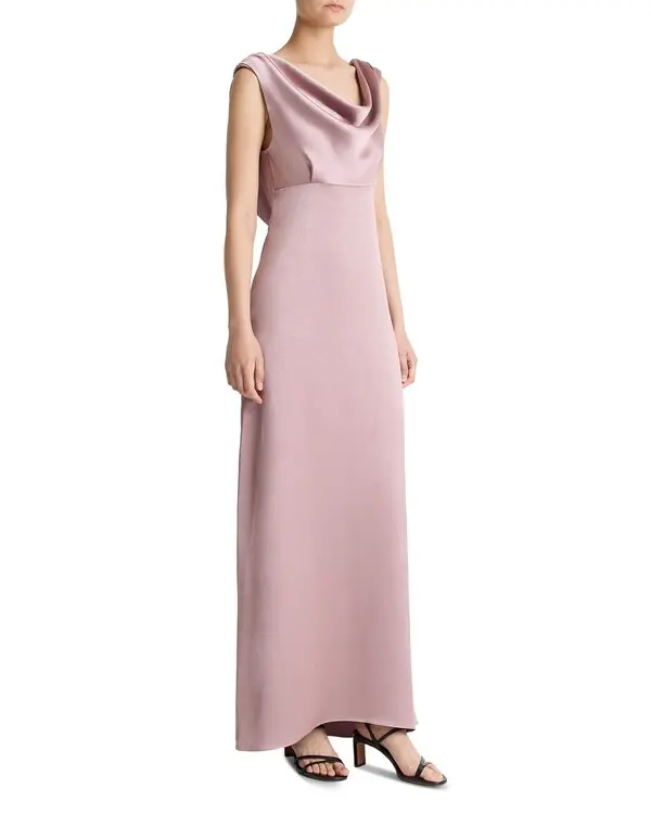 Vince Cowl Neck Maxi Dress