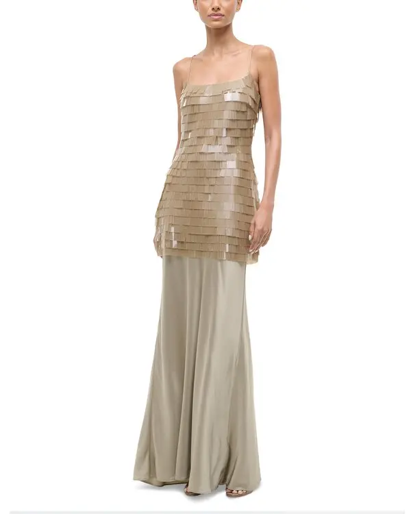 Staud Mesa Dress - Riverstone