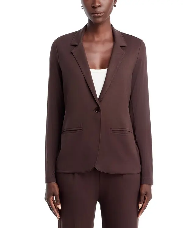 Majestic Filatures Knit One Button Blazer