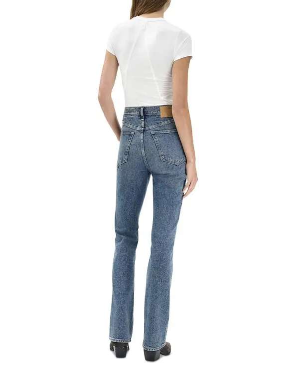 Rag & Bone Peyton High-rise Straight Leg Jeans - Caswell