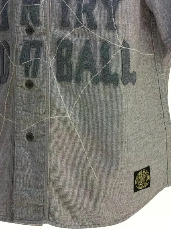 Kapital Text-print Buttoned Shirt