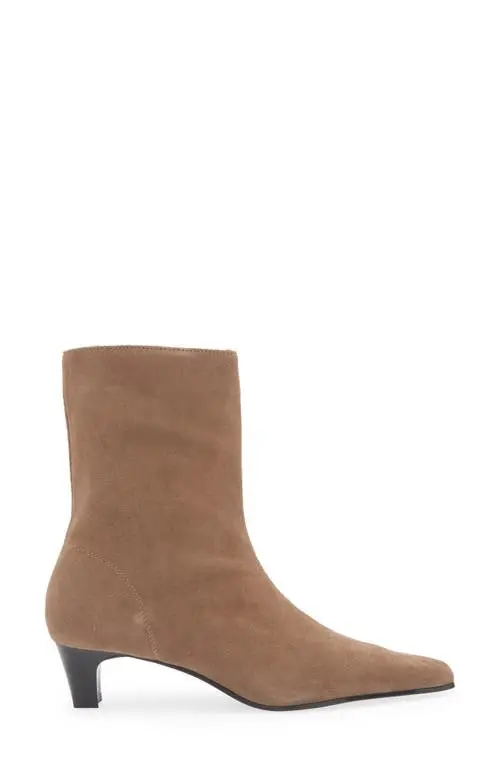 Mango Collin Kitten Heel Ankle Bootie