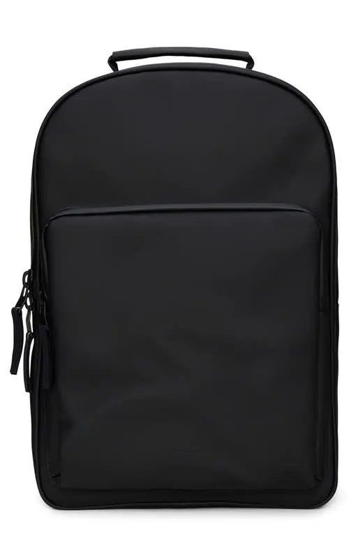 Rains Large Book Daypack - Black