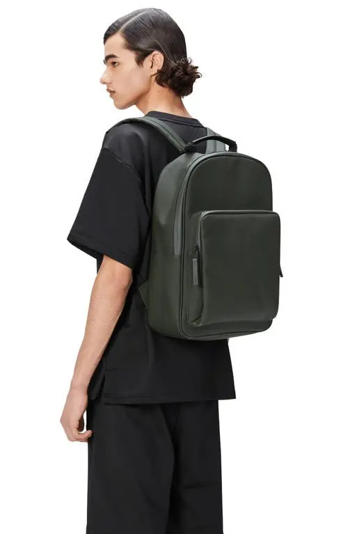 Rains Large Book Daypack - Green