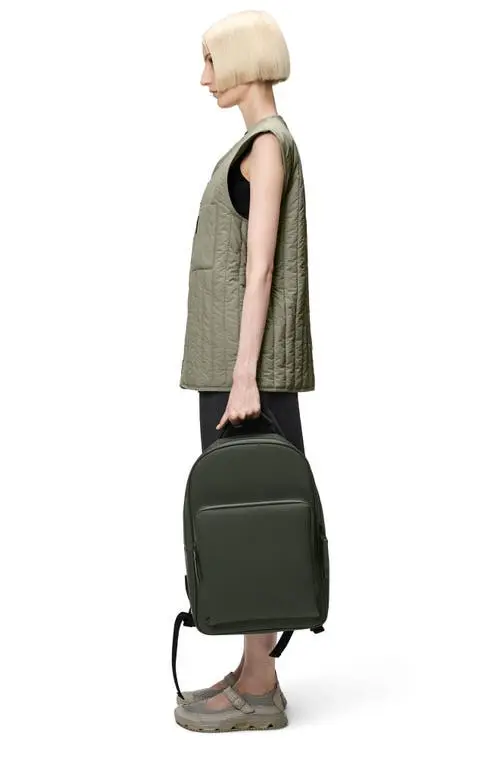 Rains Large Book Daypack - Green