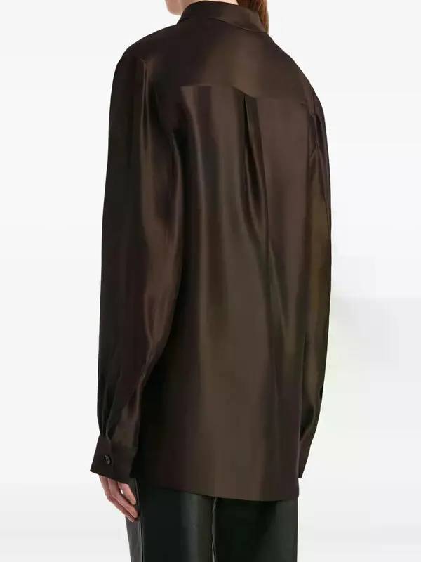 Khaite Auryn Shirt - Brown