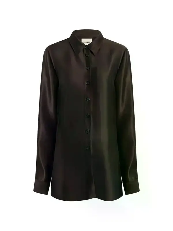 Khaite Auryn Shirt - Brown