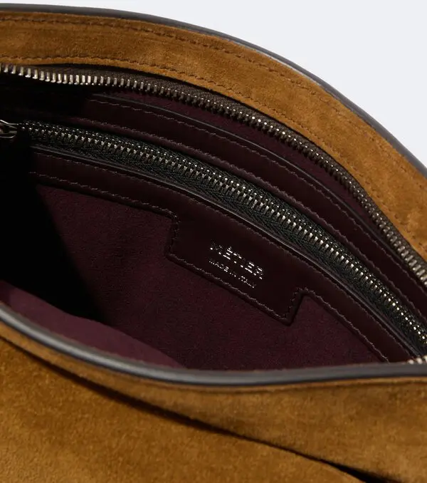 METIER Slide Suede Messenger Bag