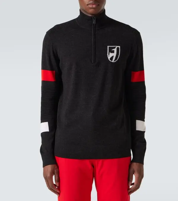 Toni Sailer Hupert Wool Half-zip Sweater