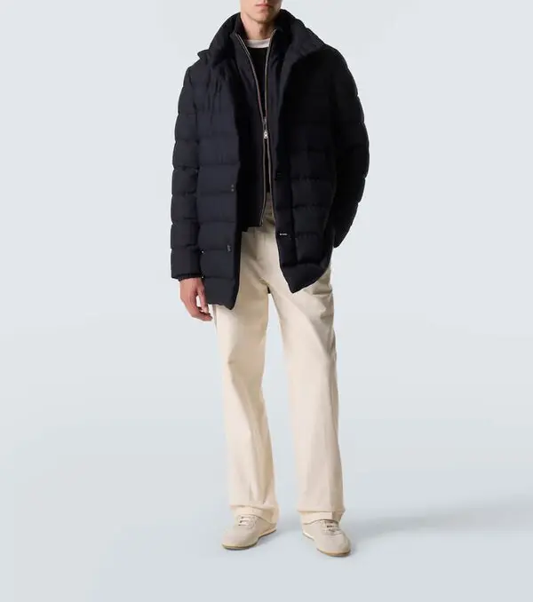 Herno Down Coat - Blue