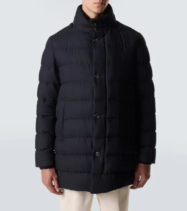 Herno Down Coat - Blue