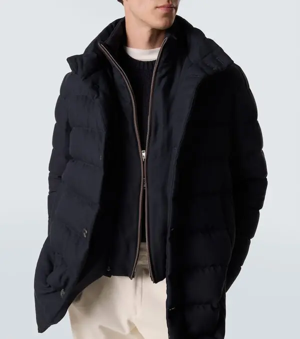 Herno Down Coat - Blue