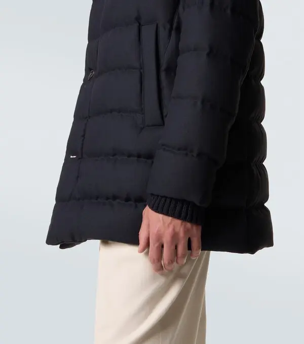 Herno Down Coat - Blue