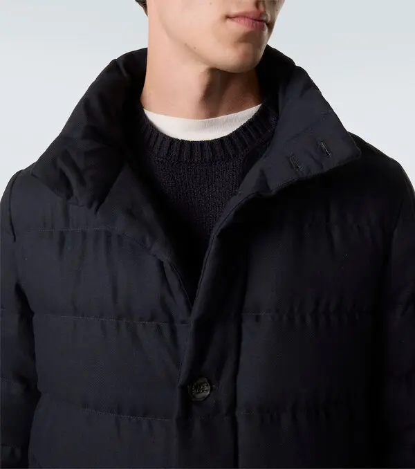 Herno Down Coat - Blue
