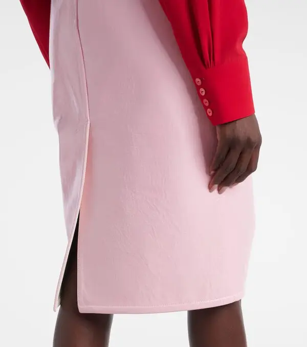 Gucci Patent Leather Pencil Skirt