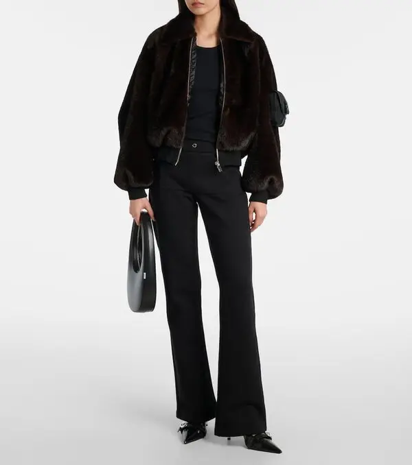 Coperni Cropped Bomber Jacket