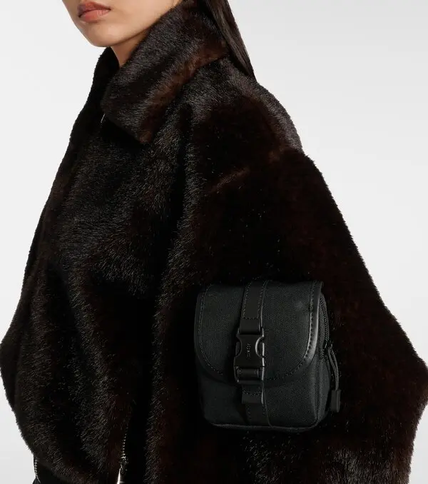 Coperni Cropped Bomber Jacket - Brown