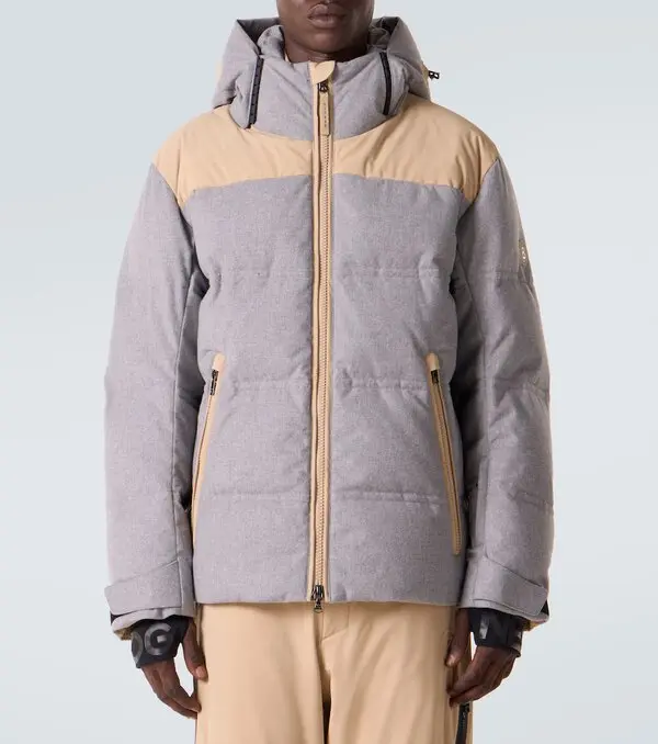 Bogner Wali Hooded Down Ski Jacket - Grey