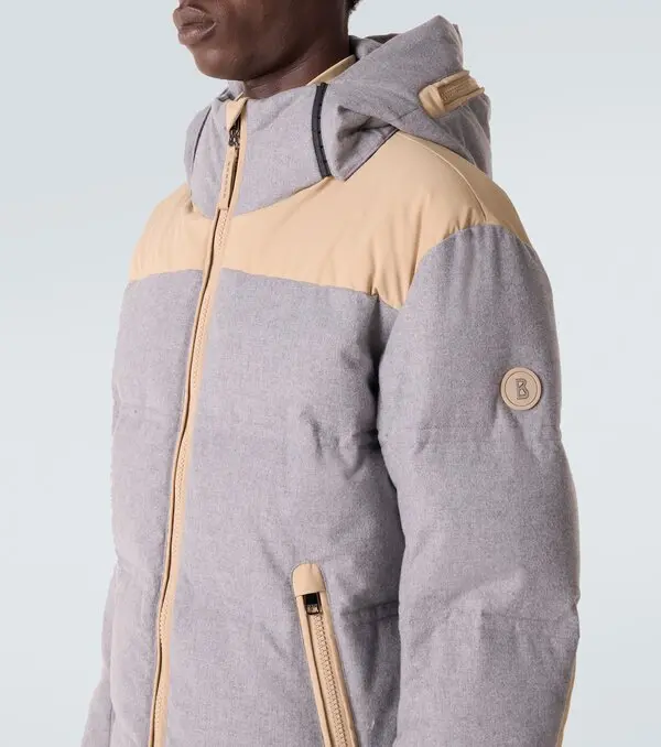 Bogner Wali Hooded Down Ski Jacket - Grey