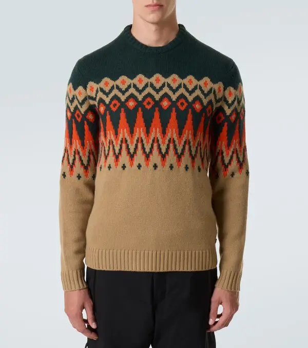 Bogner Fair Isle Cashmere Sweater