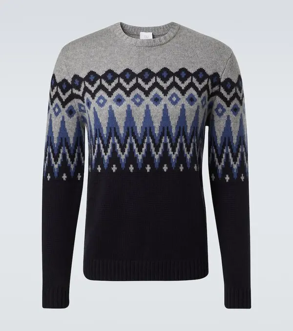 Bogner Fair Isle Cashmere Sweater