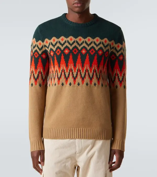 Bogner Fair Isle Cashmere Sweater