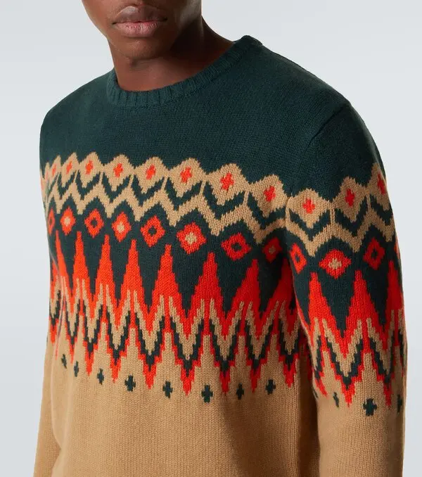 Bogner Fair Isle Cashmere Sweater