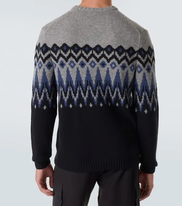 Bogner Fair Isle Cashmere Sweater