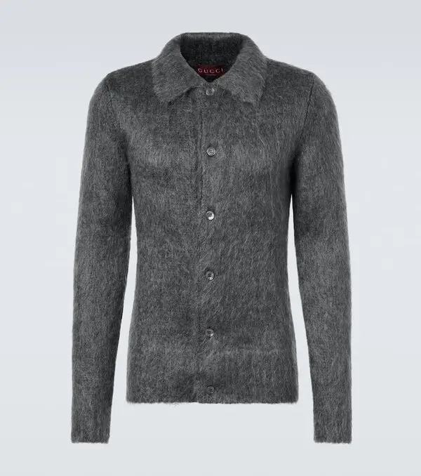 Gucci Mohair-blend Cardigan