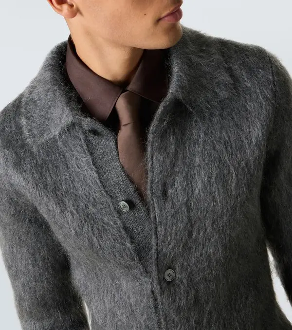 Gucci Mohair-blend Cardigan