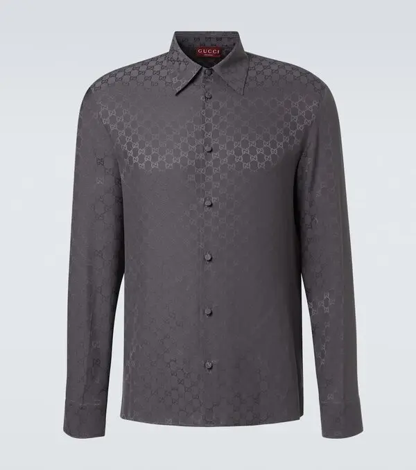 Gucci Gg Silk Shirt