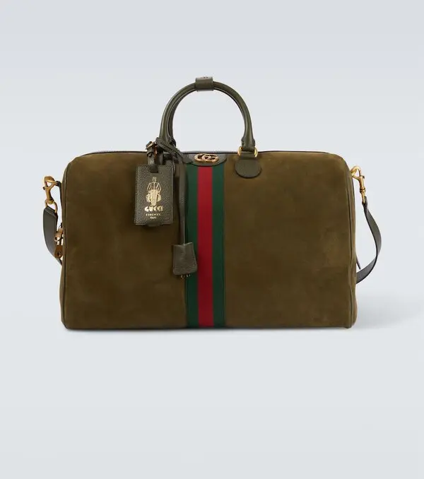 Gucci Savoy Medium Duffle Bag - Green