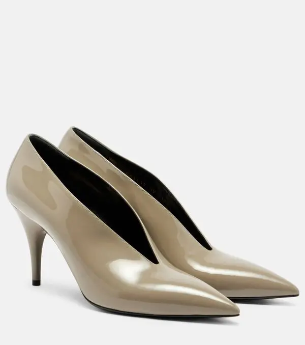Gucci Patent Leather Pointed Toe Pumps