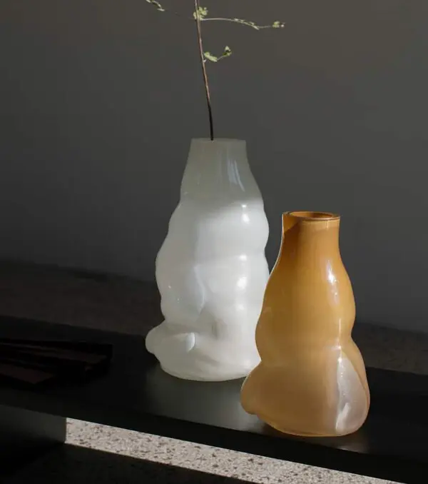 MILENA KLING Flow Medium Glass Vase